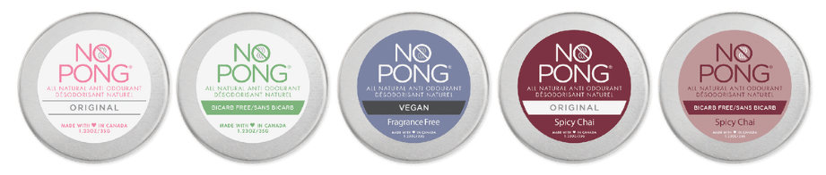 No Pong Canada - All Natural, Extremely Effective Deodorant