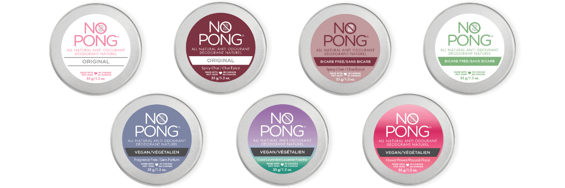 No Pong Canada - All Natural, Extremely Effective Deodorant